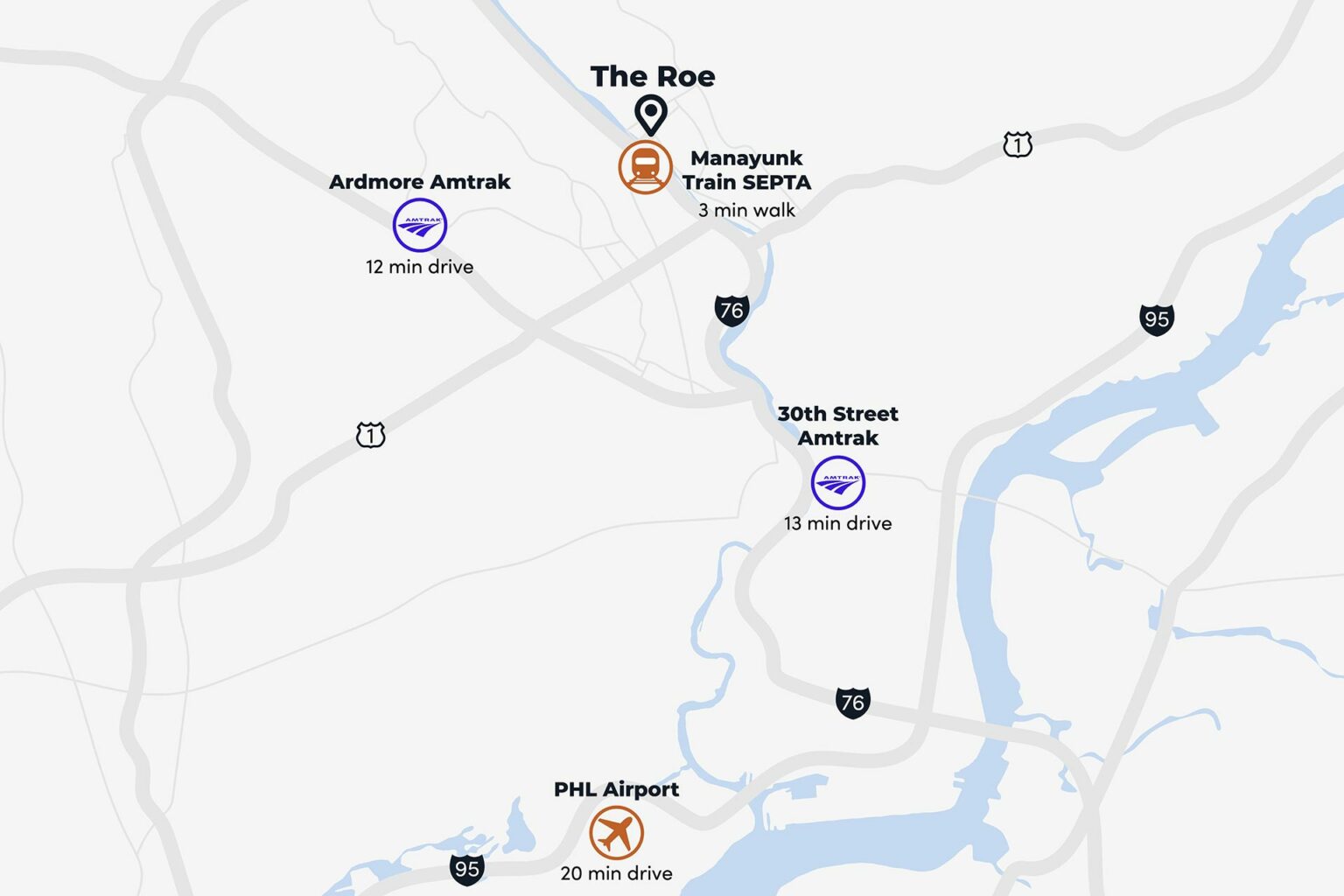 Philadelphia Apartments Near Train | Manayunk Station