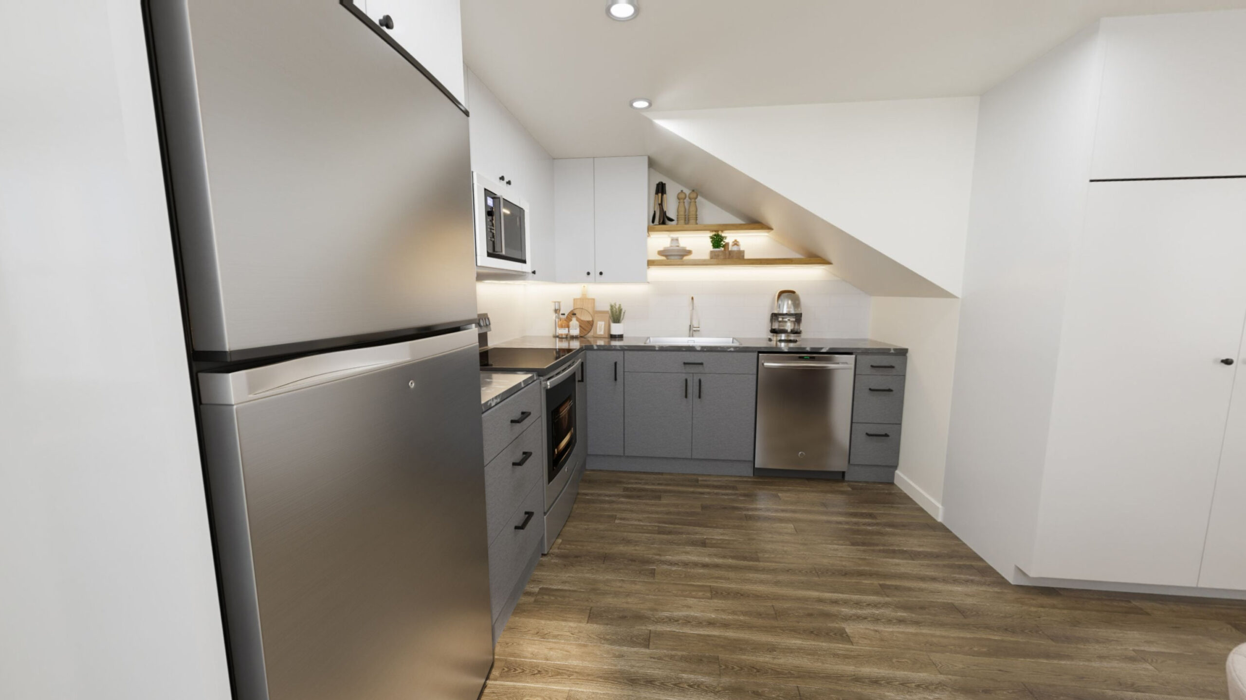 Mosaic | Luxury Philly Apts with hardwood style flooring